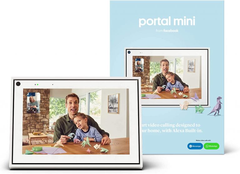 Màn hình thông minh Facebook Portal Mini 8" - Video Call Messenger với ...