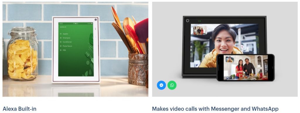 Màn hình thông minh Facebook Portal Mini 8" - Video Call Messenger với ...