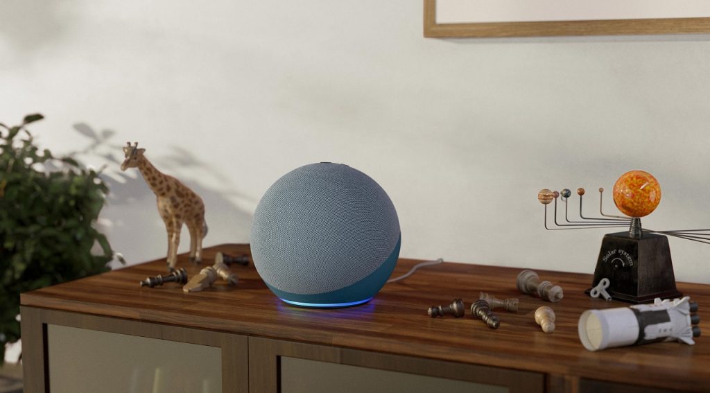 Amazon Echo (gen 4), loa thông minh cao cấp mới nhất, tích hợp trung ...