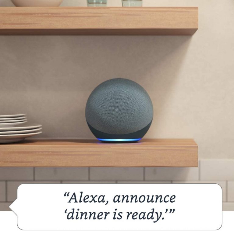 Amazon Echo (gen 4), loa thông minh cao cấp mới nhất, tích hợp trung ...
