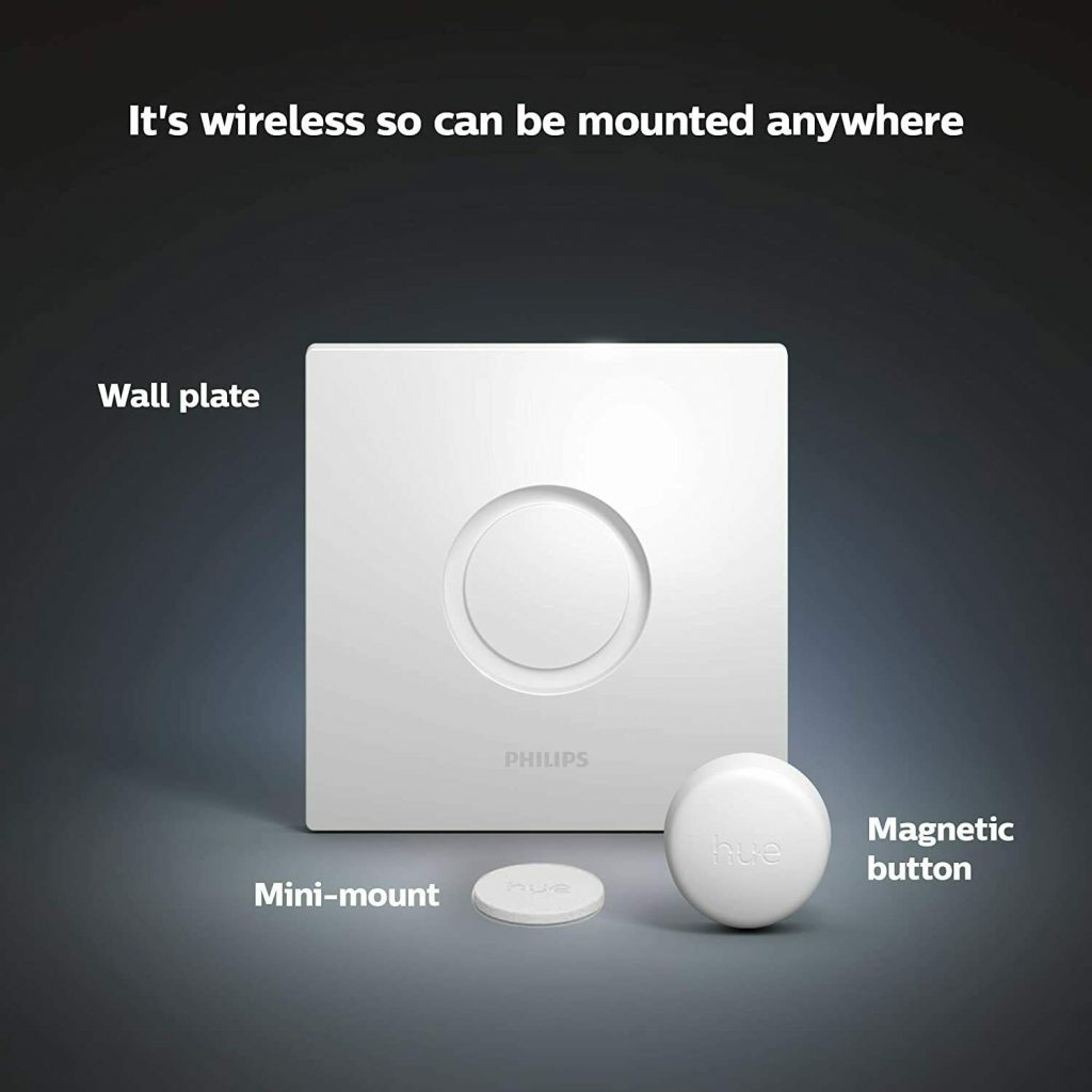Philips Hue Smart Button, nút bấm điều khiển đèn thông minh - Gu Công Nghệ