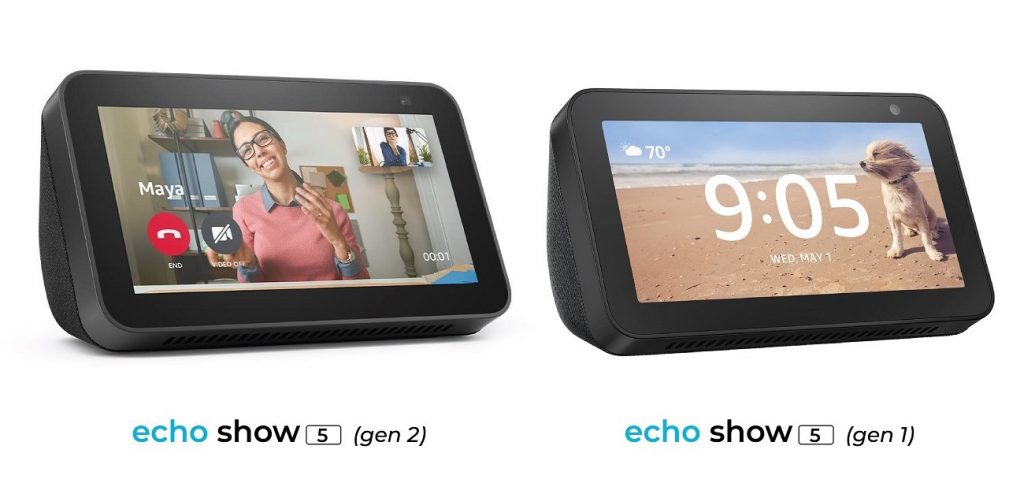 Màn hình thông minh Echo Show 5 Gen 2 và Gen 1 có gì khác nhau?