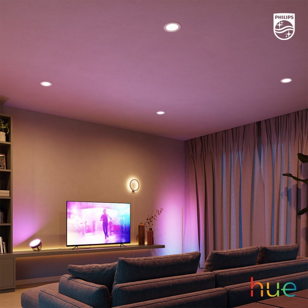 Đèn âm trần Philips Hue Slim Downlight 16 triệu màu - Gu Công Nghệ