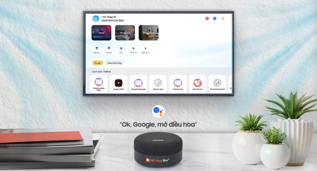 FPT Play Box S T590 – Loa thông minh trợ lý Google Tiếng Việt