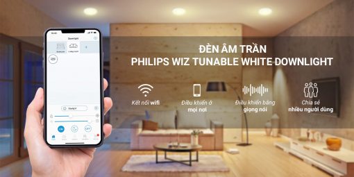 Đèn âm trần thông minh Philips WiZ Downlight - Gu Công Nghệ