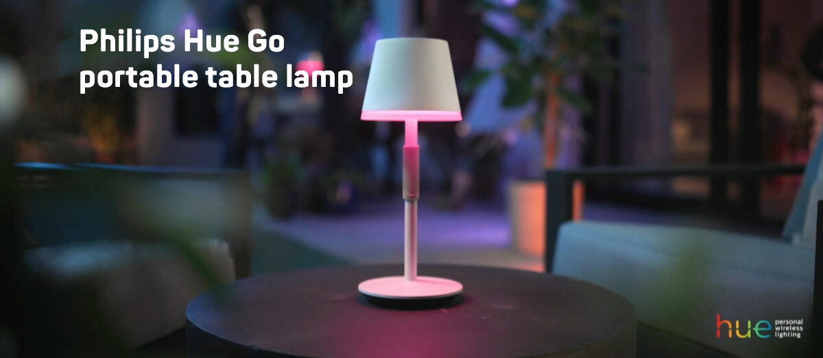 Unbox đèn bàn thông minh Philips Hue Go Portable Table Lamp - Gu Công Nghệ