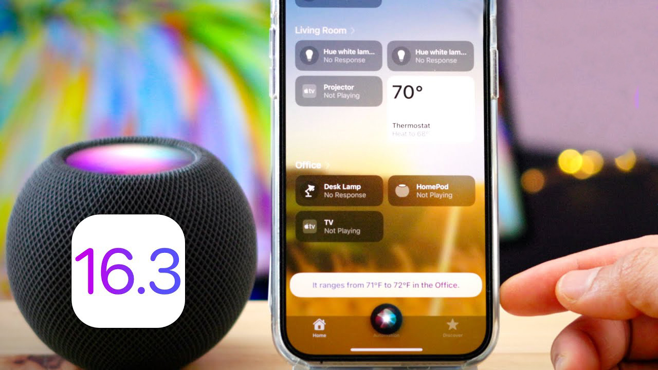 Tính năng nổi bật trong bản cập nhật phần mềm HomePod 16.3 - Gu Công Nghệ