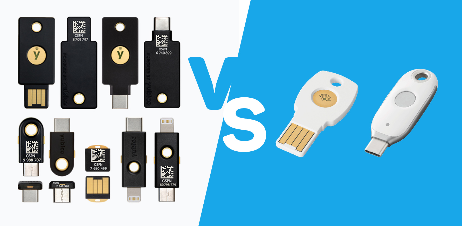 So sánh Khóa bảo mật YubiKey với Google Titan Security Key - Gu Công Nghệ