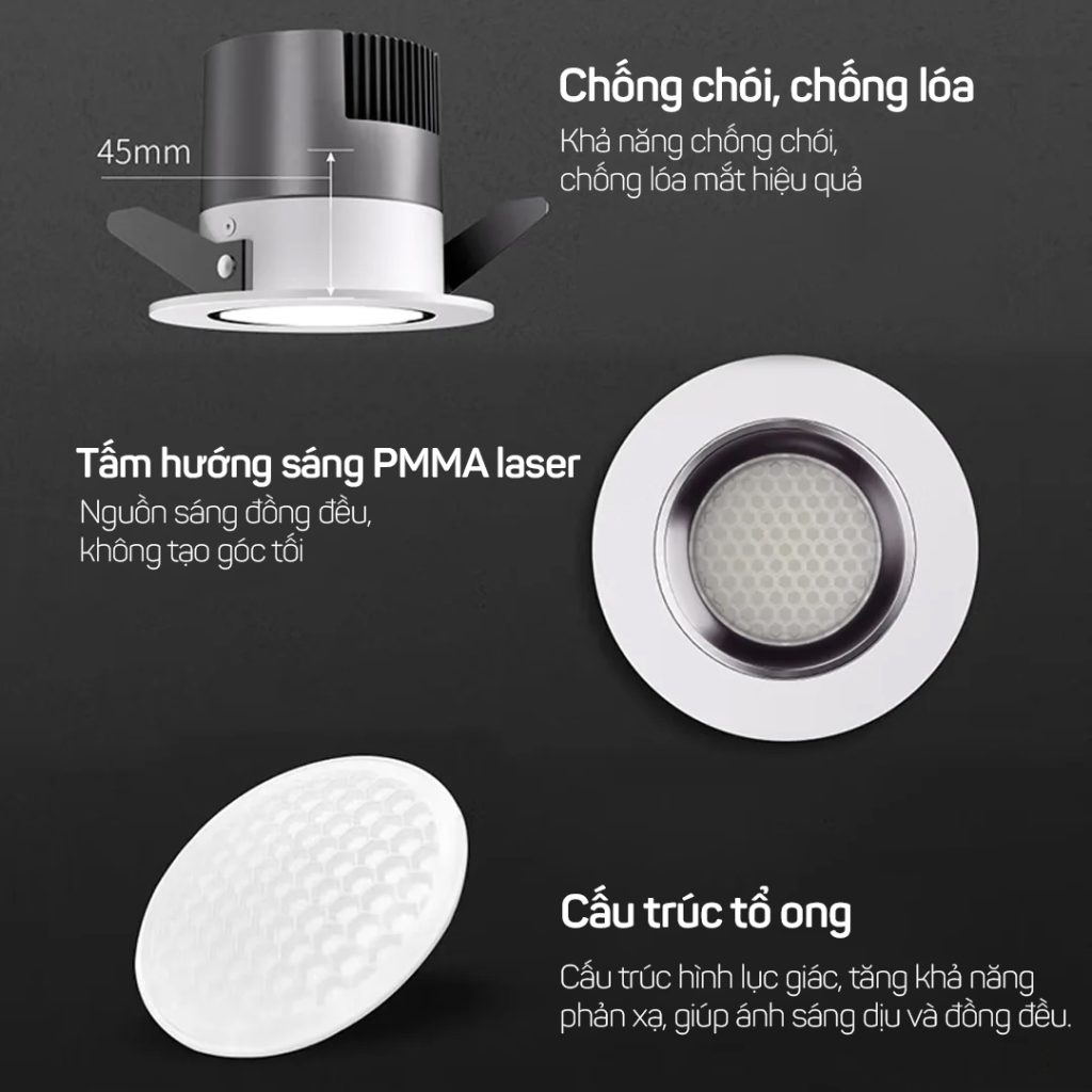 Đèn âm trần Yeelight Downlight M3 và Spotlight M3 - Gu Công Nghệ