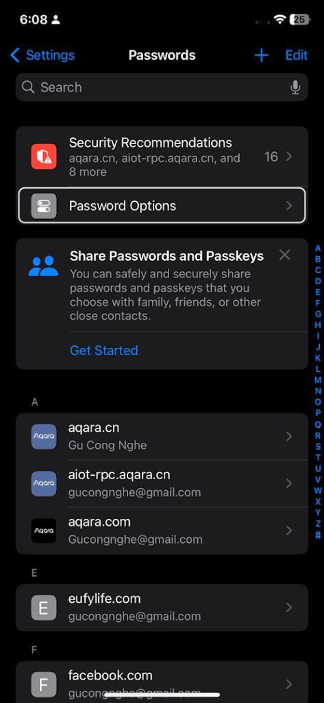 Cách sử dụng passkey trên các thiết bị iOS - Gu Công Nghệ
