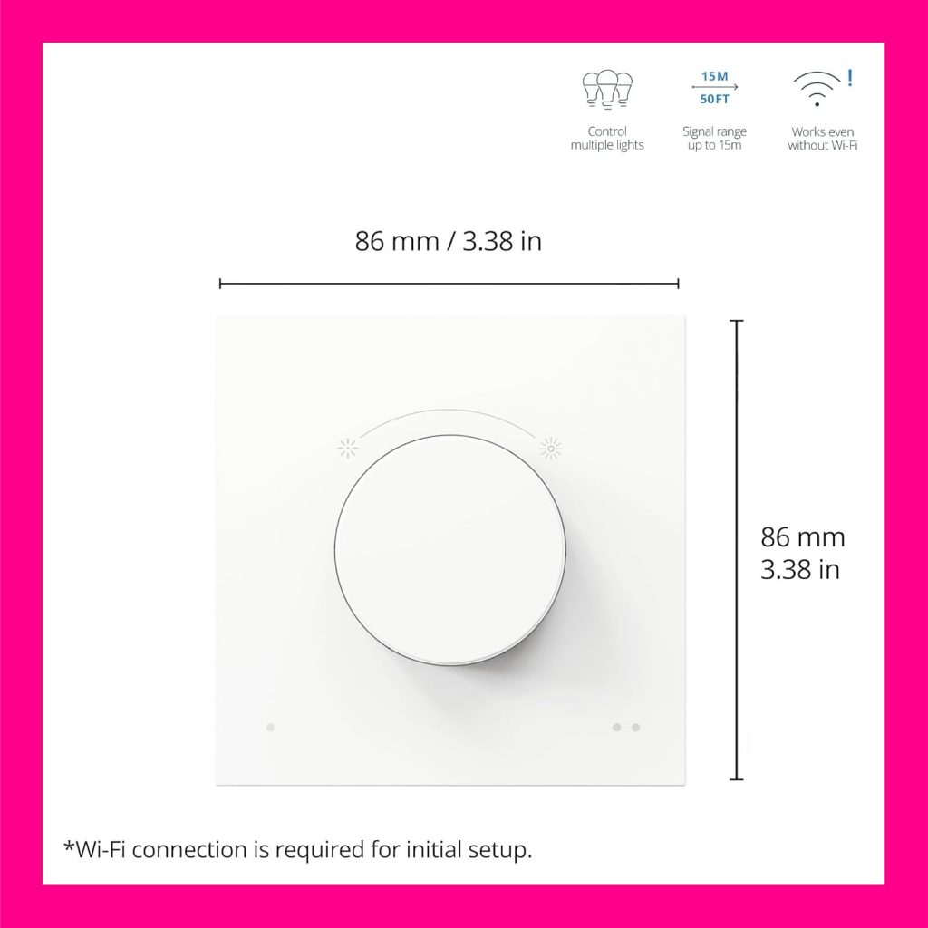 Công tắc không dây Philips WiZ Smart Dial Switch - Gu Công Nghệ