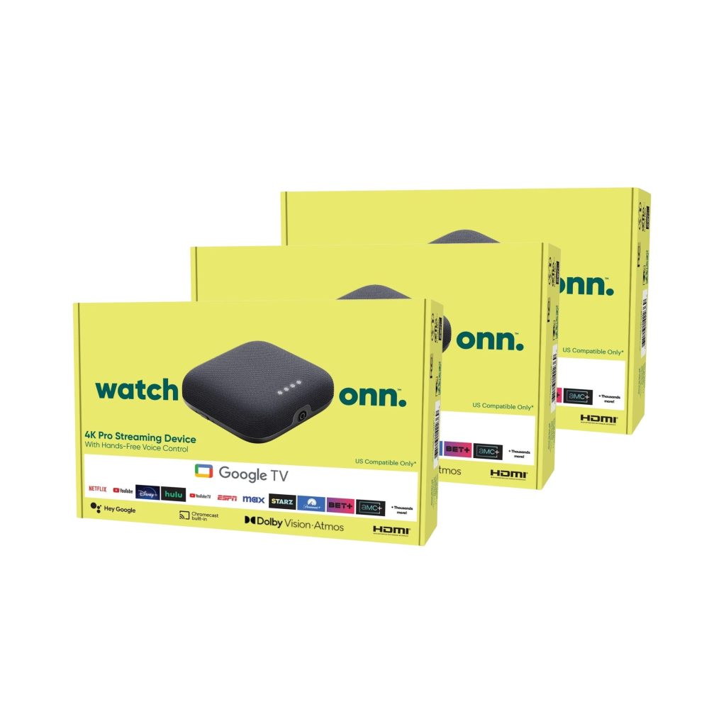 onn. Google TV Box 4K Pro - Tích hợp loa - Gu Công Nghệ